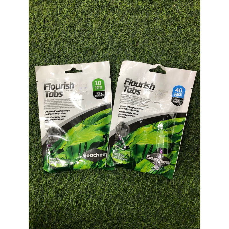 Seachem Flourish Tabs | Plant Fertilizer Root Tabs | 40 tabs | 10 tabs ...