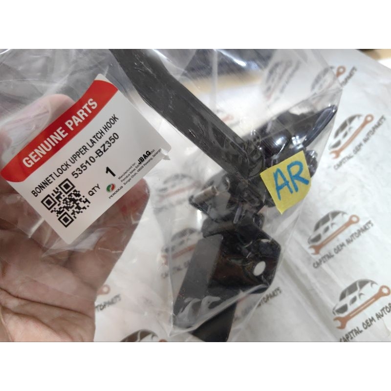 GENUINE PERODUA ARUZ FRONT BONNET LOCK UPPER FRONT HOOD LOCK LATCH ...