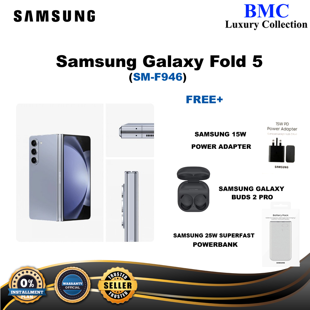 Samsung Galaxy Z FOLD5 / Z FOLD 5 5G( SM-F946 ) ( 12GB + 512GB ) ( 12GB ...