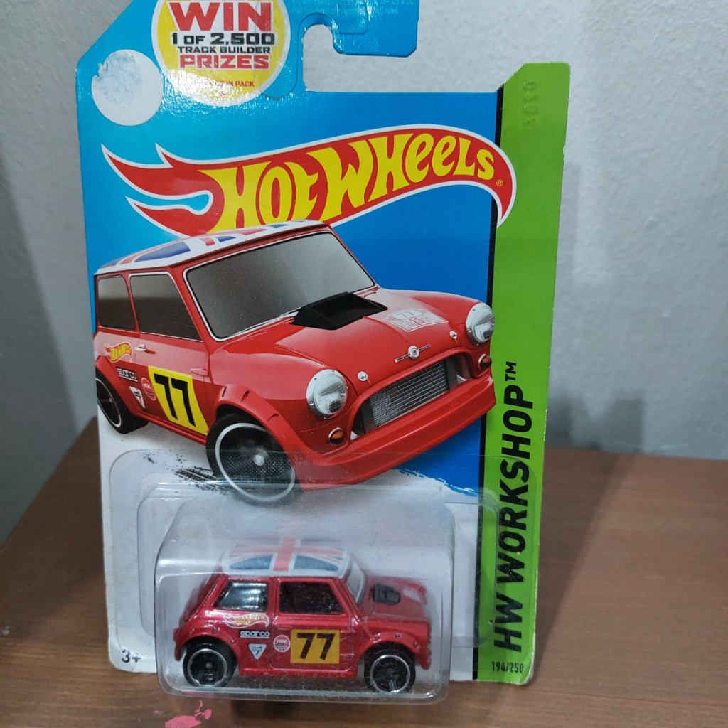 Hot Wheels Morris Mini red 77 Mini Cooper classic | Shopee Malaysia