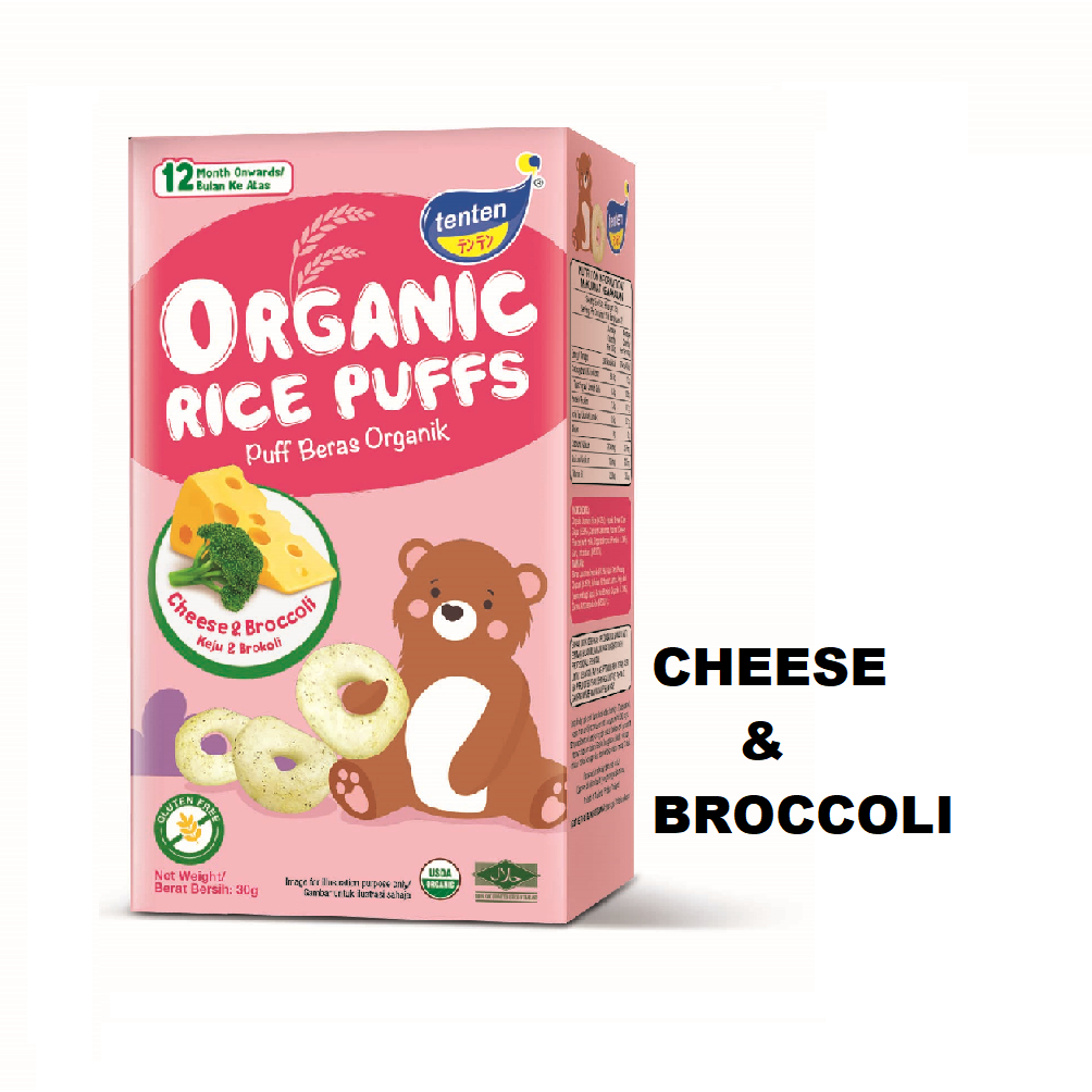 Tenten Baby Guide Baby Rice Rusk Rice Cracker Biscuit (1pc) Biskut Bayi ...