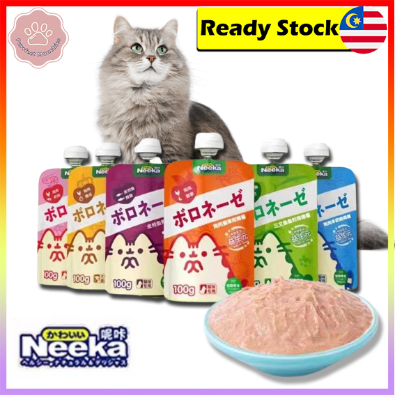 NEEKA Cat Snack Meat Paste Tick Soup 100g | Shopee Malaysia