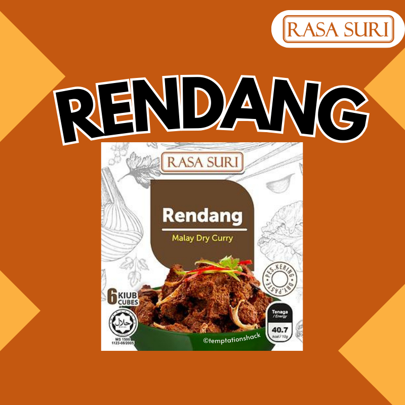 Kiub Rendang Express - Rasa Suri Dry Cube Paste Rendang Malay Dry Curry ...