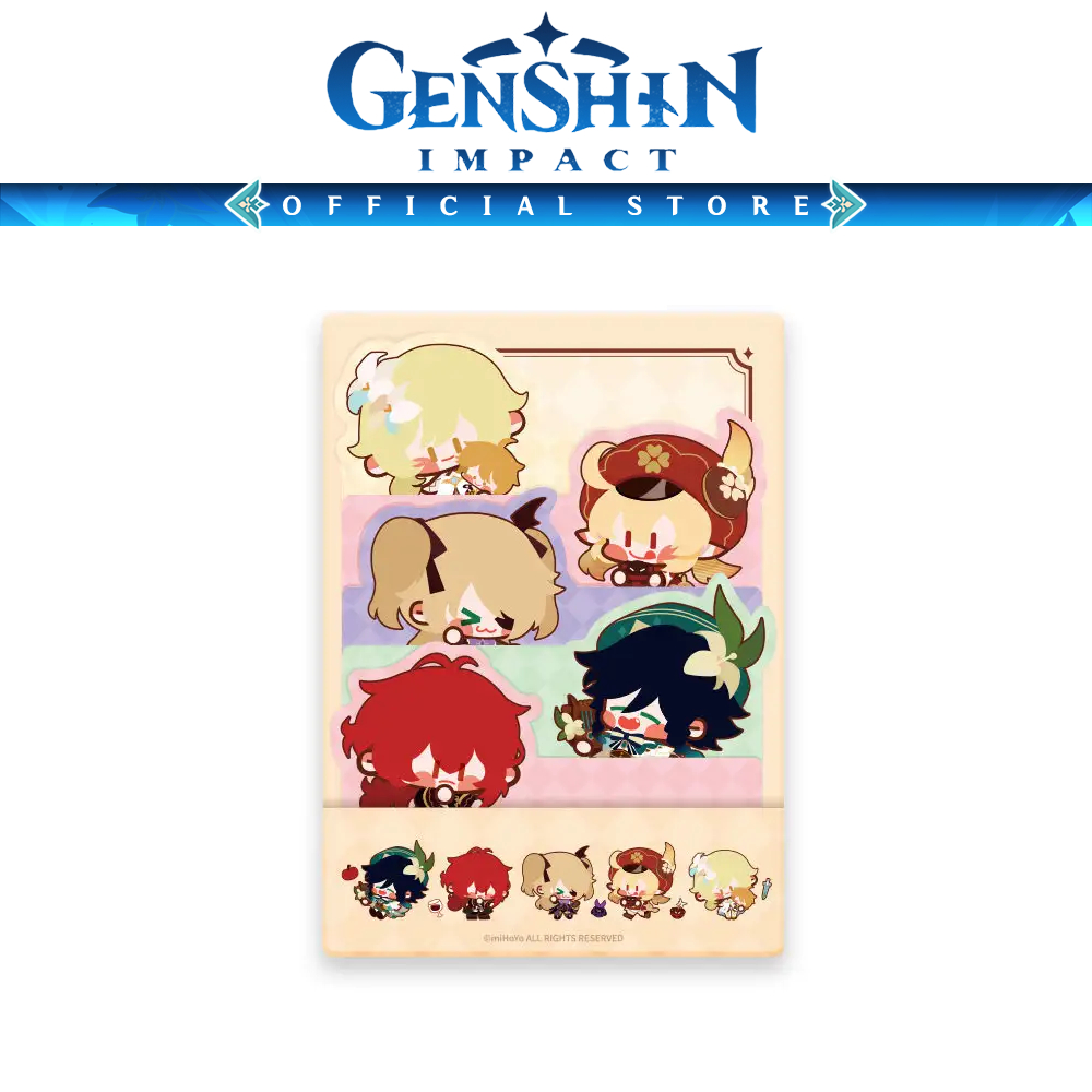 miHoYo Genshin Impact Assorted Character Notepad | Shopee Malaysia