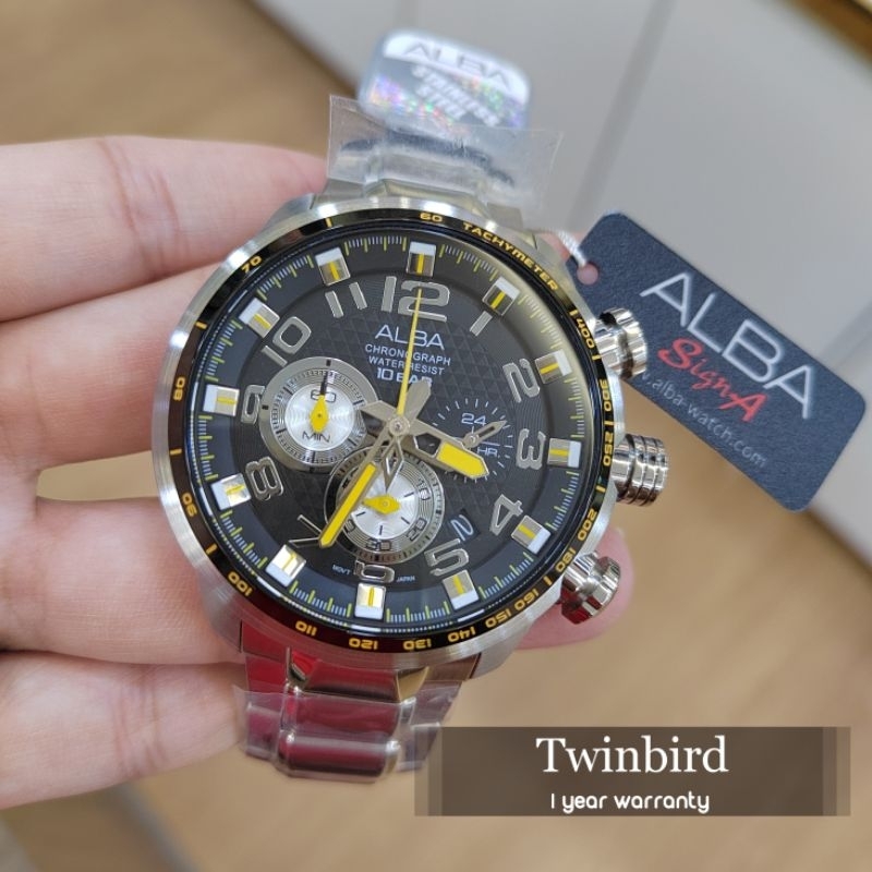 AU2149X ALBA CHRONOGRAPH MAN WATCH VK63-X022 | Shopee Malaysia