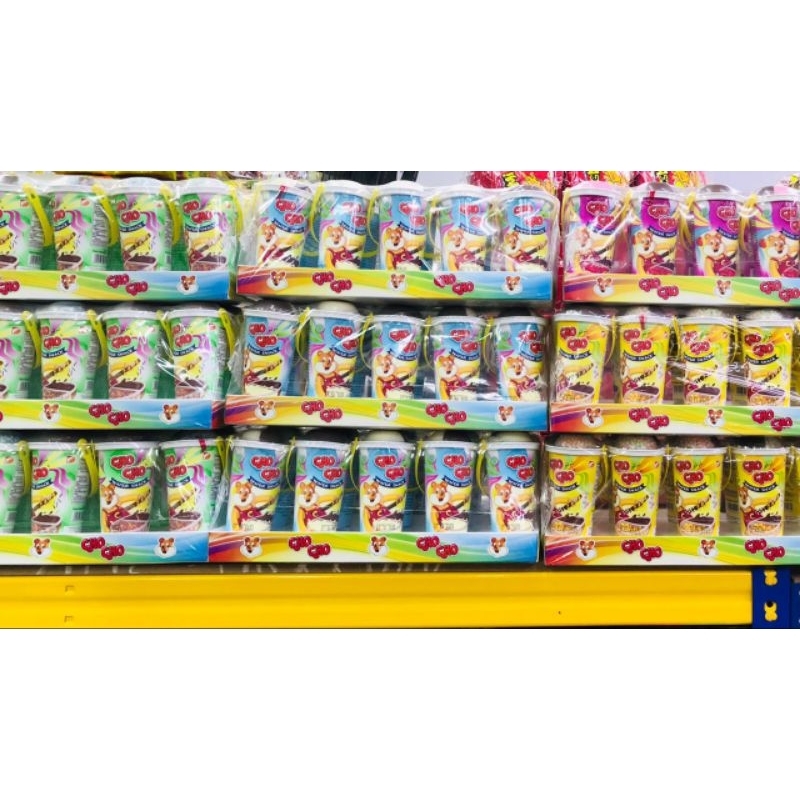 10cup Ali Baba Cho Cho Wafer Snack Chocolate Rice Crispy Meises Strawberry Vanilla
