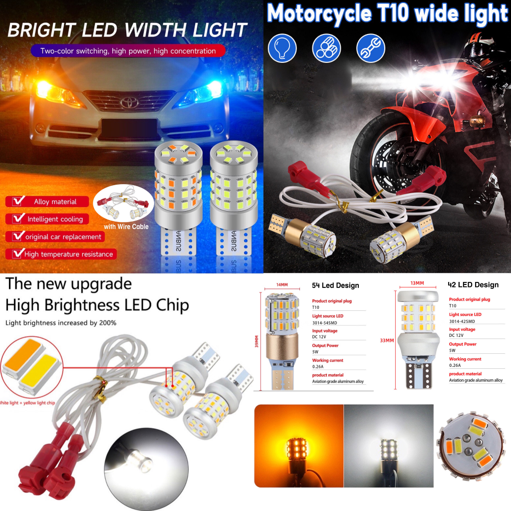 Yamaha NVX155 Aerox155 / Y15 V1/V2 / Y16 / NMAX V1/V2 / XMAX Dual LED ...