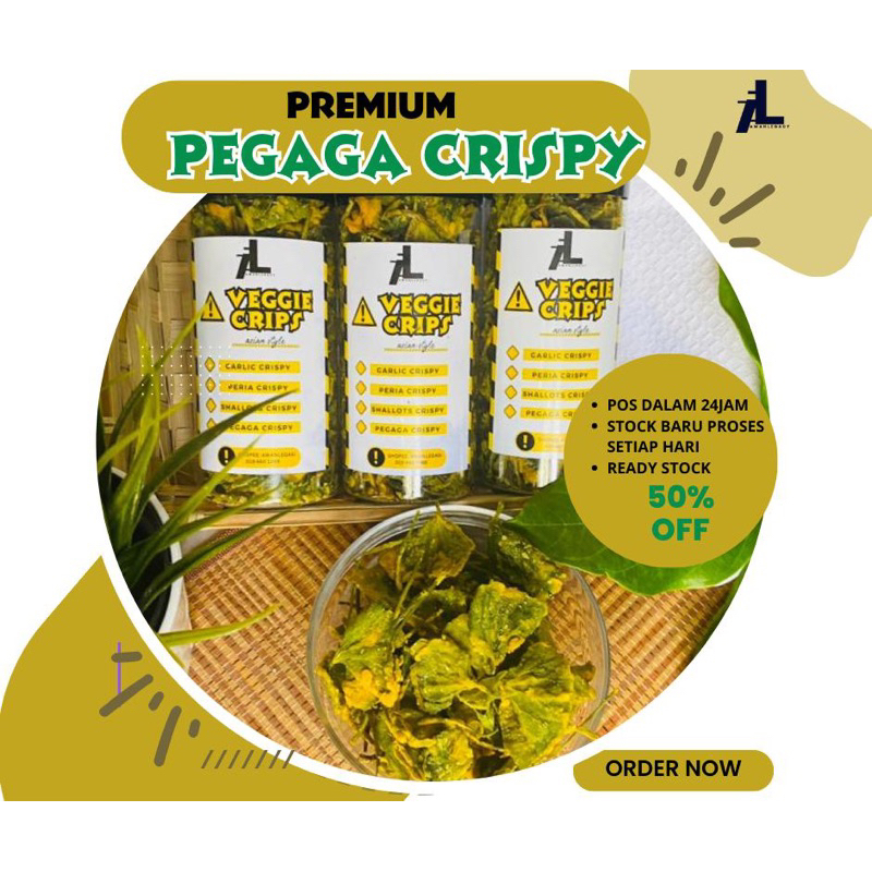 Pegaga Crispy | Pegaga goreng rangup | crispy pegaga | kudapan ...