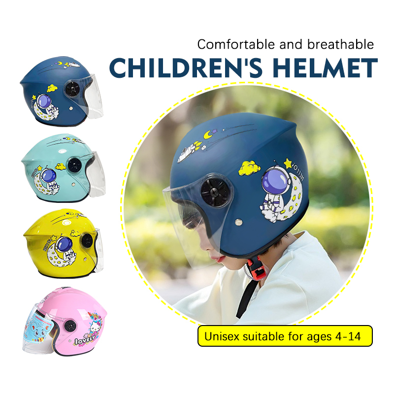 Budak Motorcycle Helmet Motor Kids Safety Helmet Helmet Motorbike ...