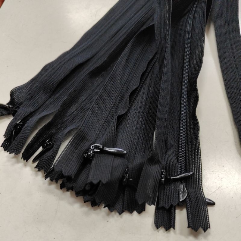 Zip Sorok hitam 14"- 12pcs | Shopee Malaysia