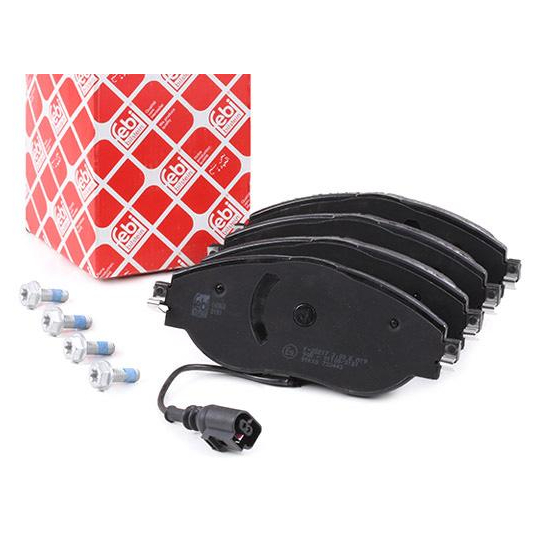 (100% FEBI GERMANY ) FRONT BRAKE PAD VOLKSWAGEN TIGUAN WITH SENSOR MK2 ...