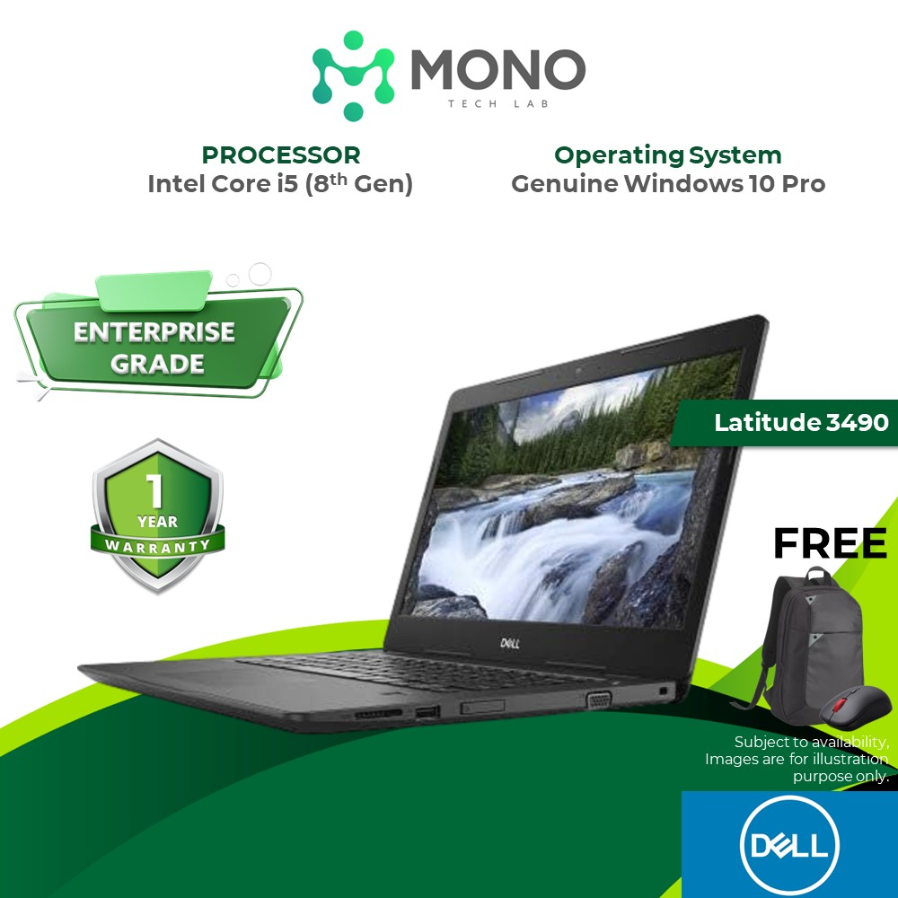 Dell Latitude 3490 14" Laptop Notebook - Intel i5 | 8GB RAM | 256GB SSD ...