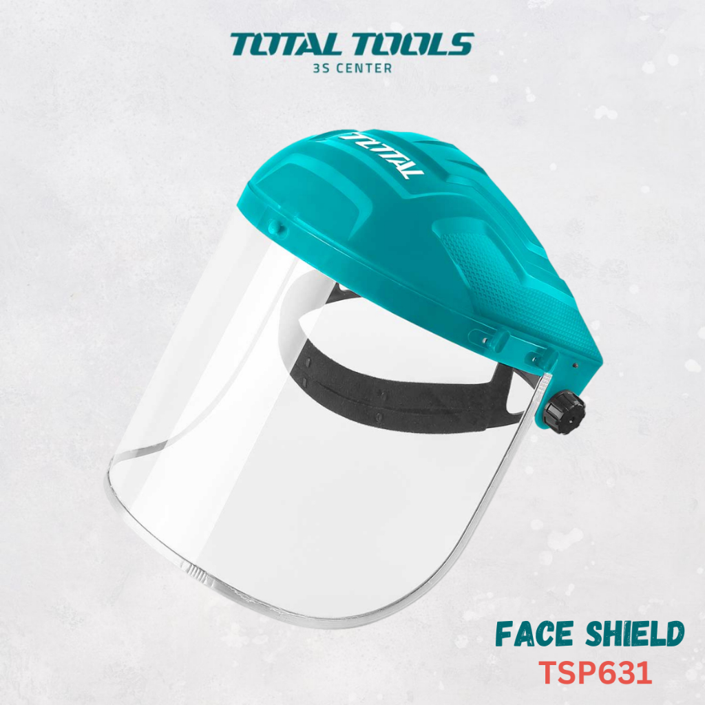 TOTAL Face Shield, Impact Resistant Visor Face Shield w/ Brim ...