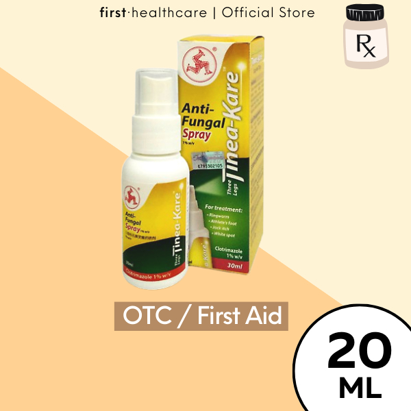 [READY STOCK!] Three Legs Tinea-Kare Anti-Fungal Spray Relieves ...