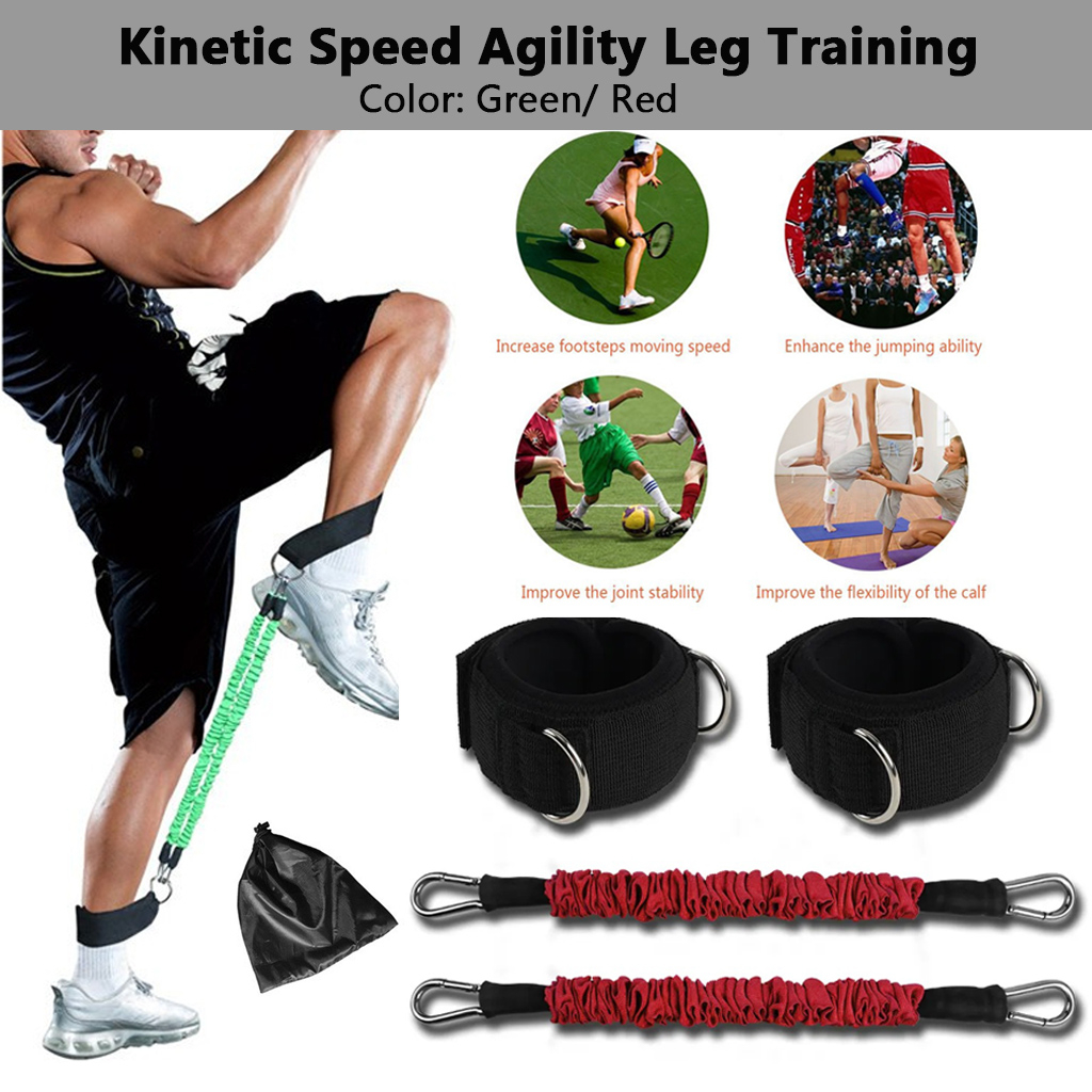3H Tali Rintangan Kaki Latihan | Kinetic Speed Agility Band | Ankle ...