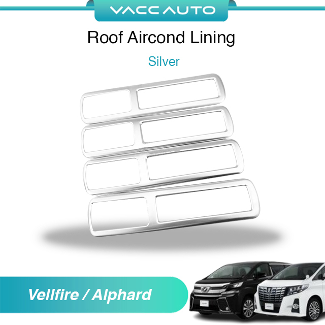 VACC AUTO Roof Aircond Air Cond Silver Lining Cover Trim For Toyota ...