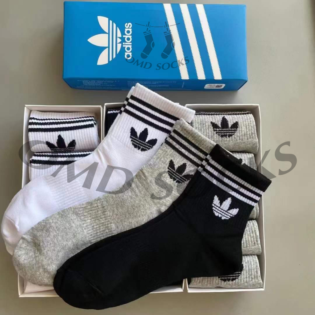 [5 Pasang] Stokin Muslimah Socks Fashion Cotton Sock Sport Socks ...