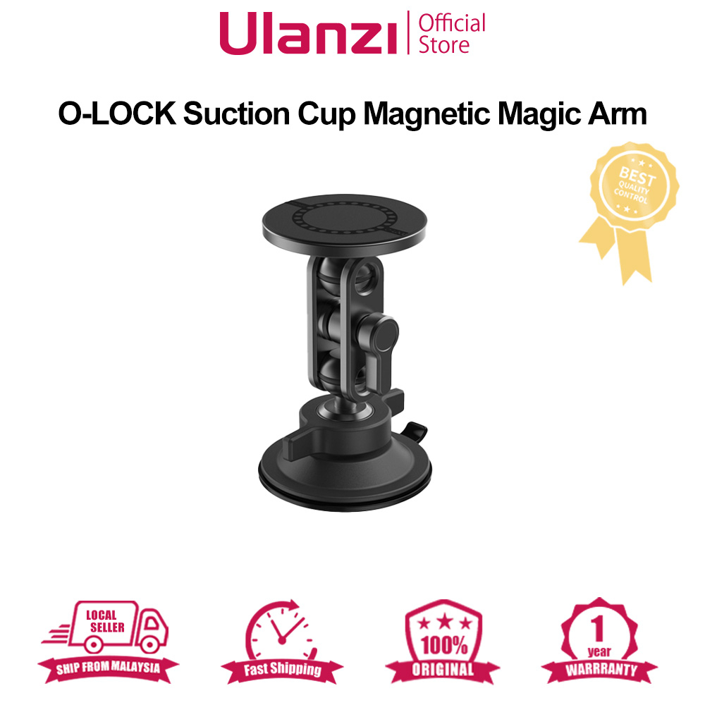 Ulanzi O-LOCK Suction Cup Magnetic Magic Arm 3108 | Shopee Malaysia