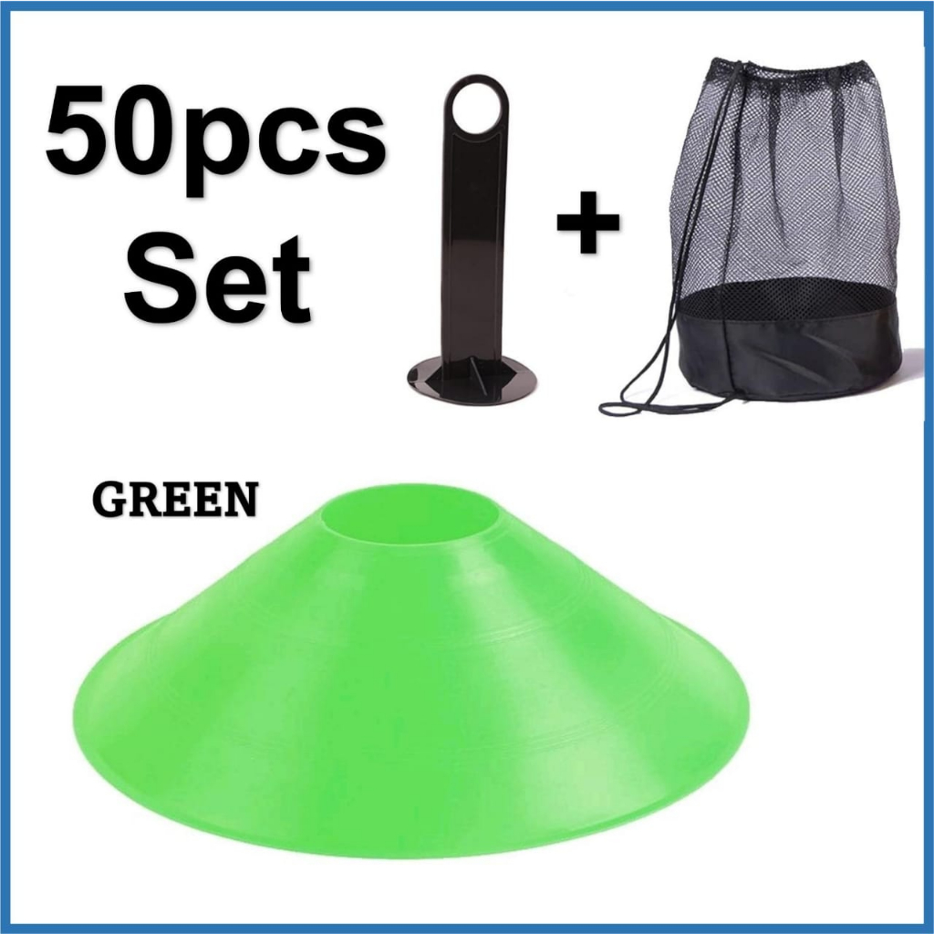 *PREMIUM* NEW 50pcs Soccer Cones Football Training Cones Marker Disc ...
