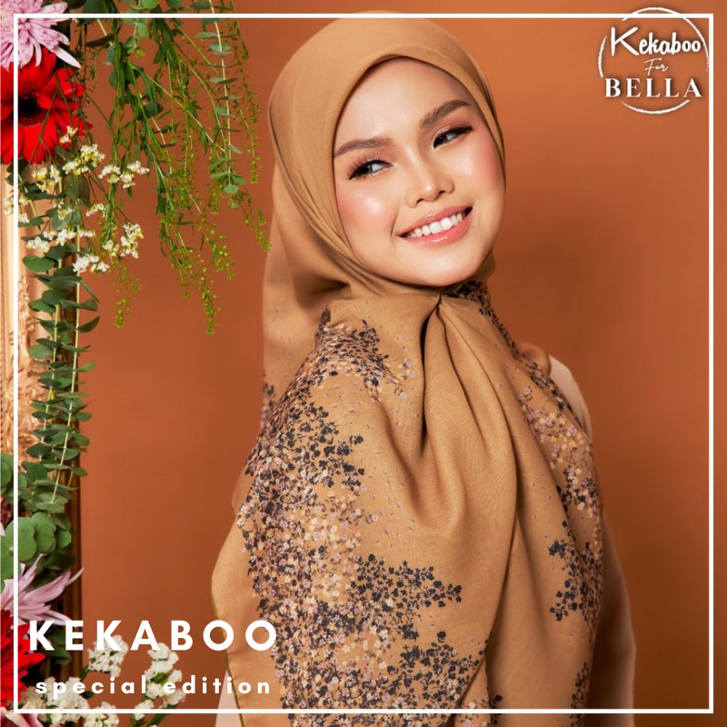 KEKABOO Special Edition - Kekaboo for Bella (Free Brooch) Tudung Bawal ...