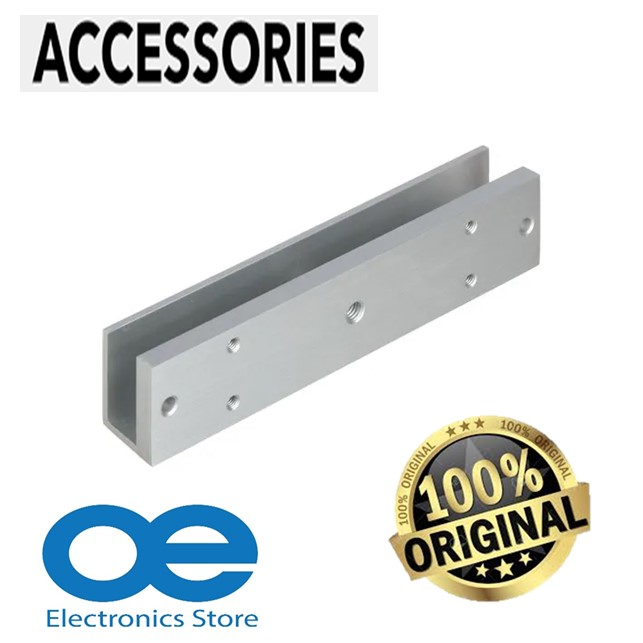 Door Access U Bracket 600ibs Aluminum For Glass Door | Shopee Malaysia