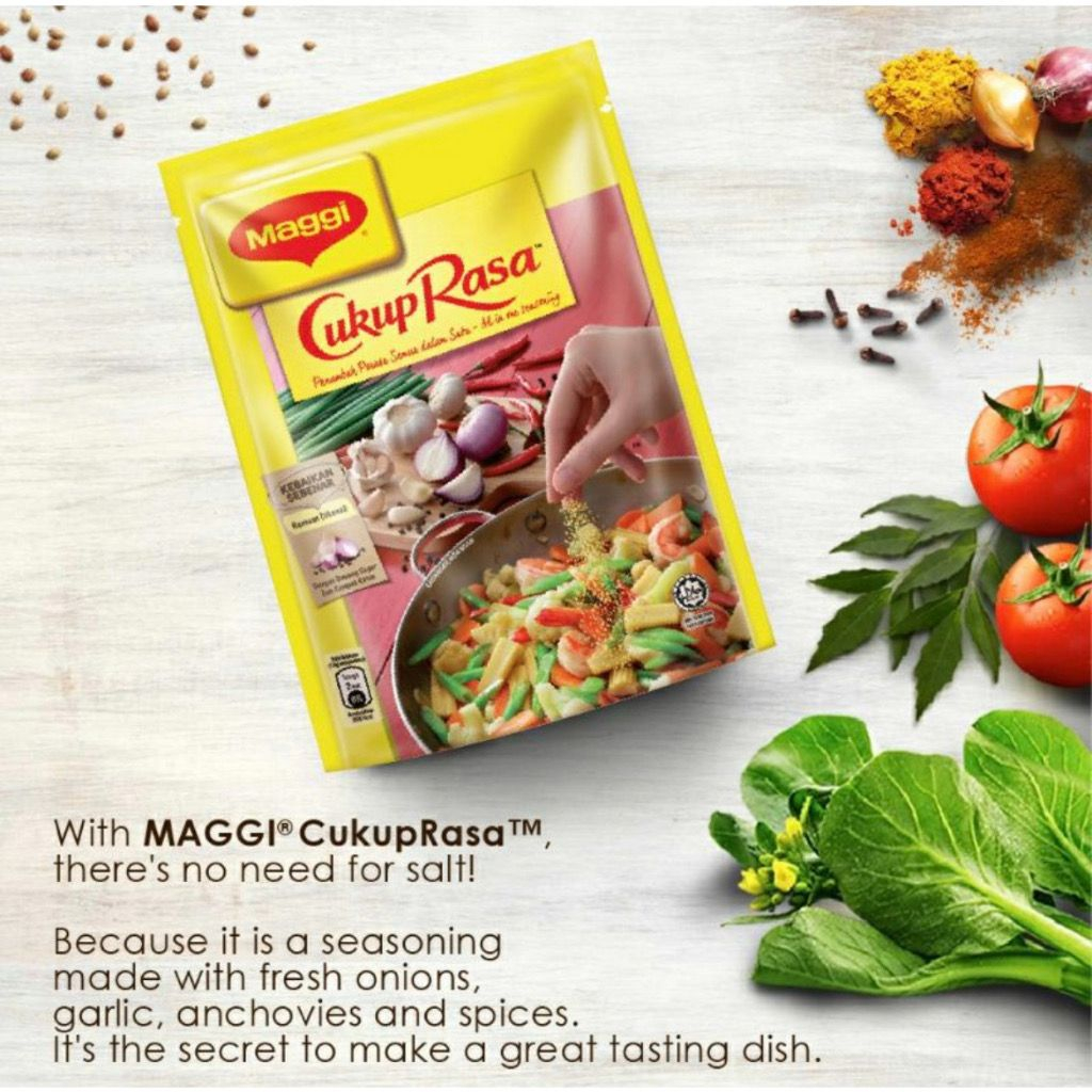 MAGGI Cukup Rasa All in One Seasoning 300g Original | Shopee Malaysia