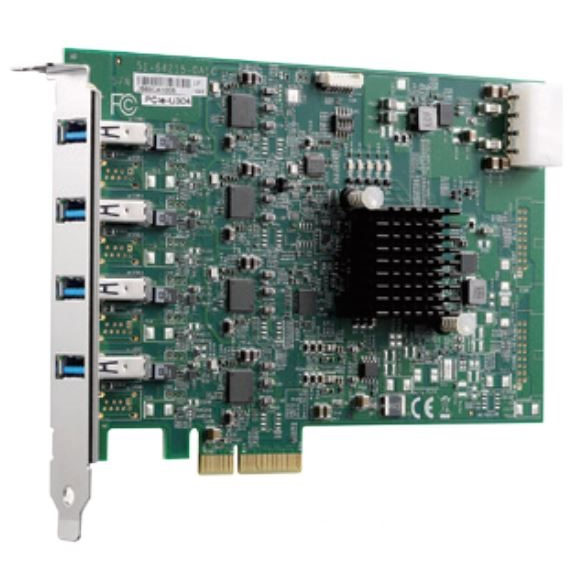 ADLINK PCIe-U304 4-CH PCI Express x4 Gen2 USB3 Vision Top Performing ...