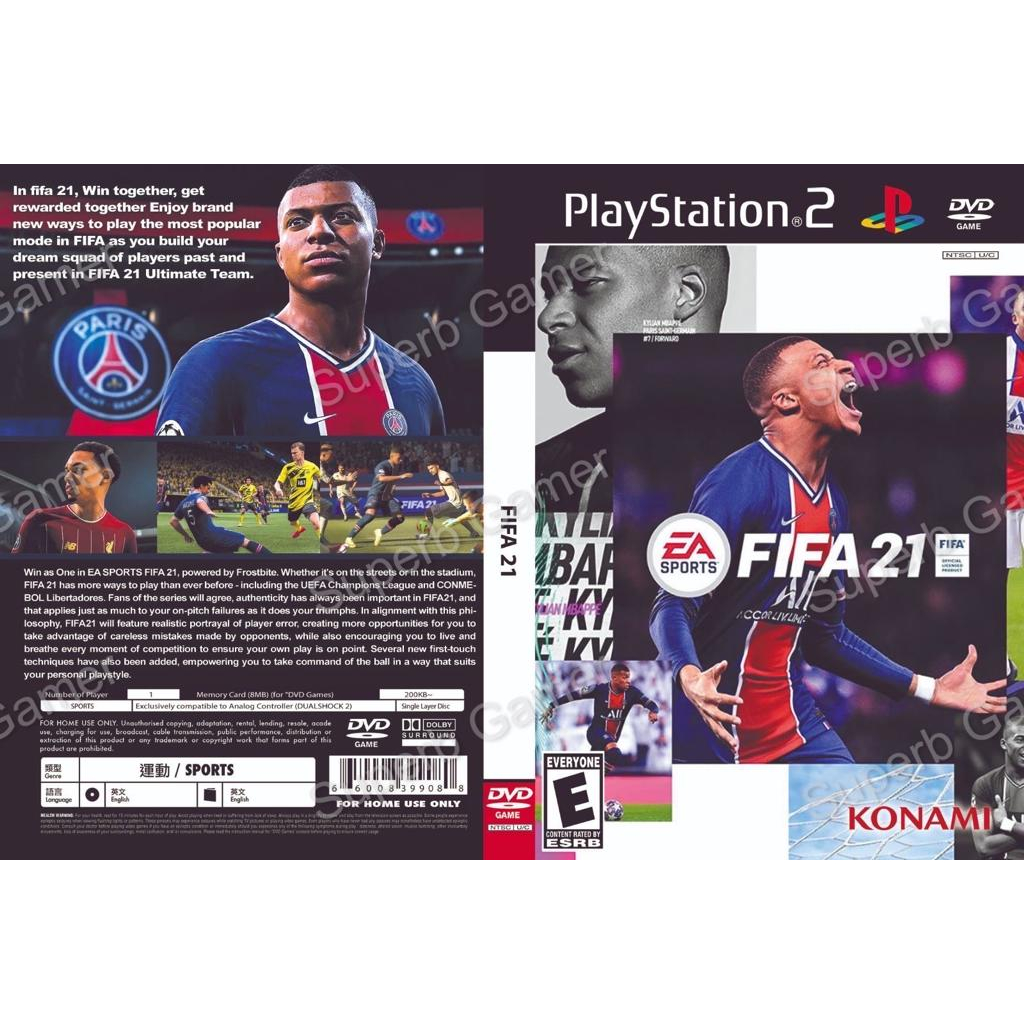Ps2 Fifa 21 Fifa 2021 Latest Version | Shopee Malaysia
