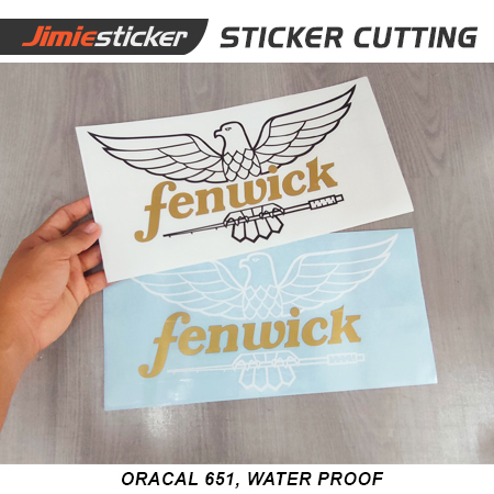 Sticker Fenwick, Vinyl Sticker | Shopee Malaysia