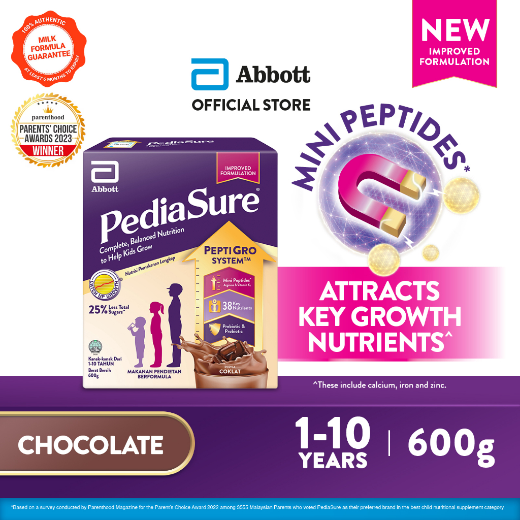Pediasure Peptigro Child Nutrition Supplement for Growth - Chocolate ...