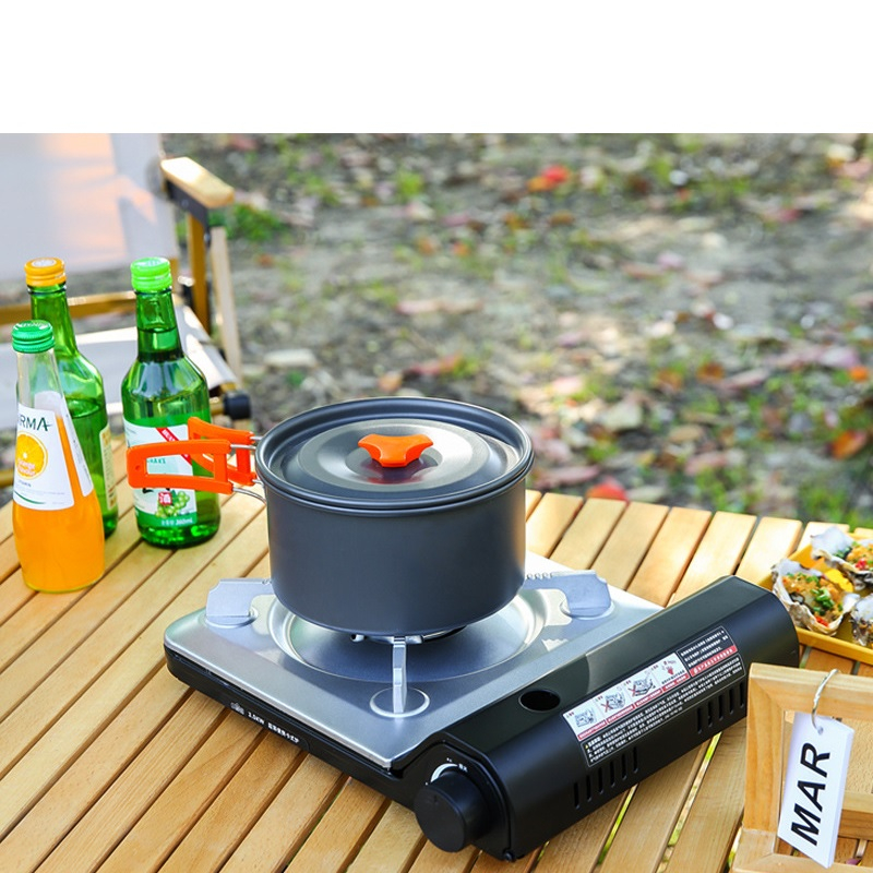Ultra Slim PORTABLE GAS STOVE Thin Portable Camping Gas Stove | Shopee ...