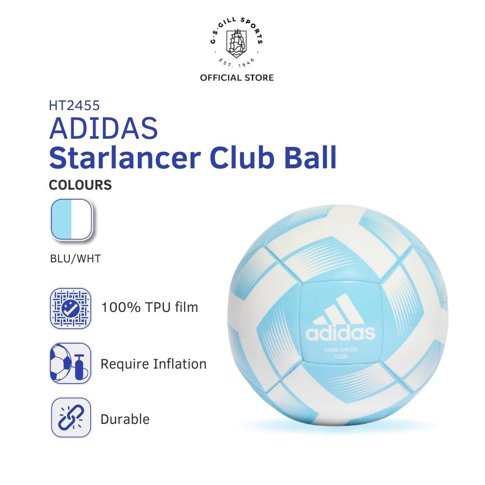 Adidas Starlancer Club Ball HT2455 100% TPU Surface Soccer Ball Durable ...