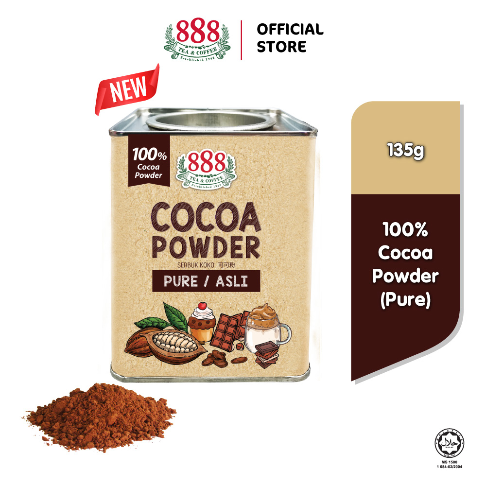 888 100% Pure Cocoa Powder (135g) | Shopee Malaysia
