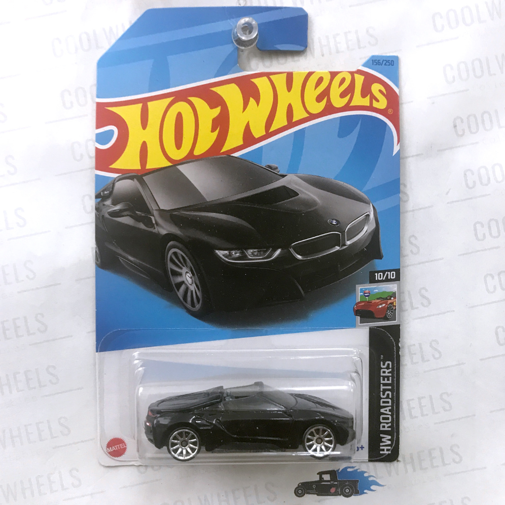 Hot Wheels 2023 BMW i8 Roadster - Black (Card have minor crease ...