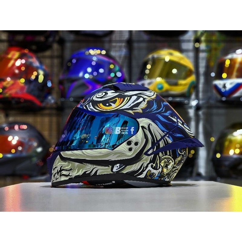 Original Rymic SR6 Dynasty Full Face Helmet | Shopee Malaysia