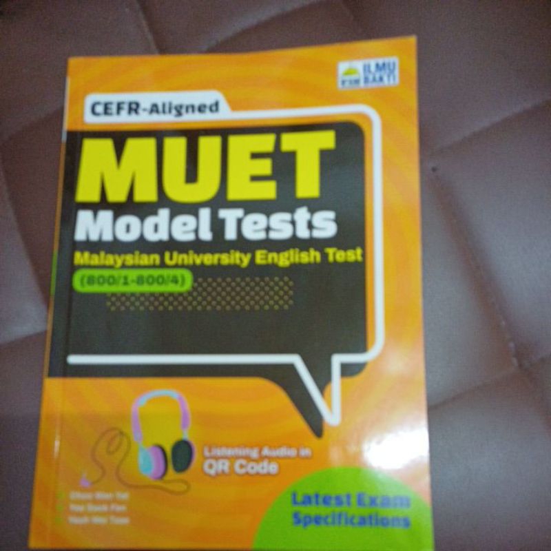 CEFR ALIGNED MUET MODEL TEST | Shopee Malaysia