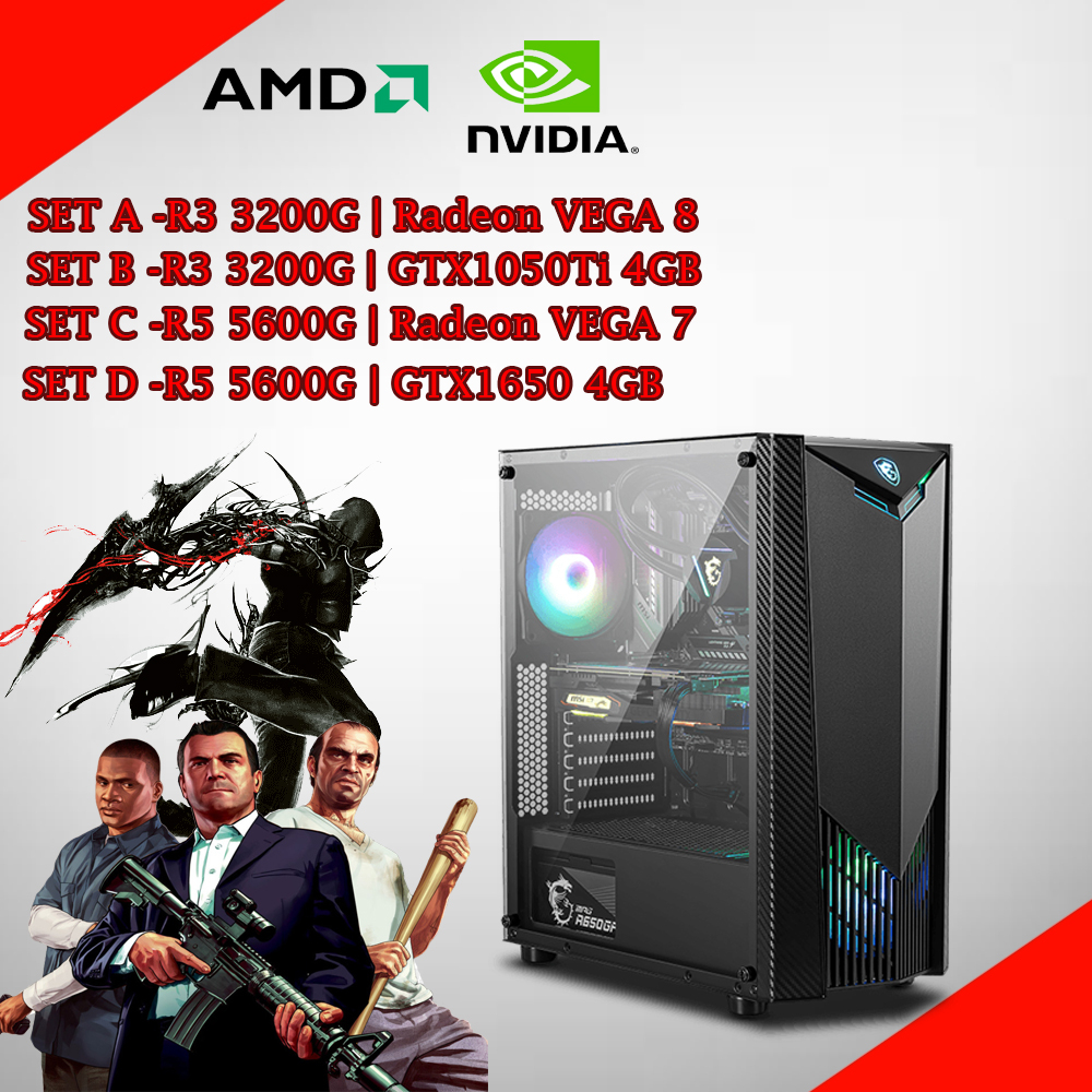 Budget AMD Gaming Desktop PC | AMD RYZEN Gaming Desktop | Gaming Pc ...