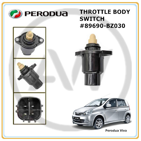 Original Perodua Viva 660 850 1.0 Throttle Body Sensor Idle Valve ...