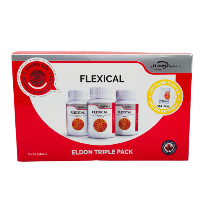 Eldon Nutrition Flexical Triple Pack 60s x 3 (Calcium Carbonate ...