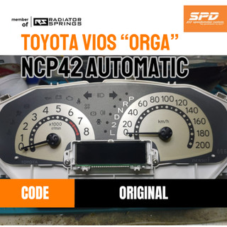 [PRE ORDER] Toyota Vios “ORGA” NCP42 Facelift Automatic Faceplate ...