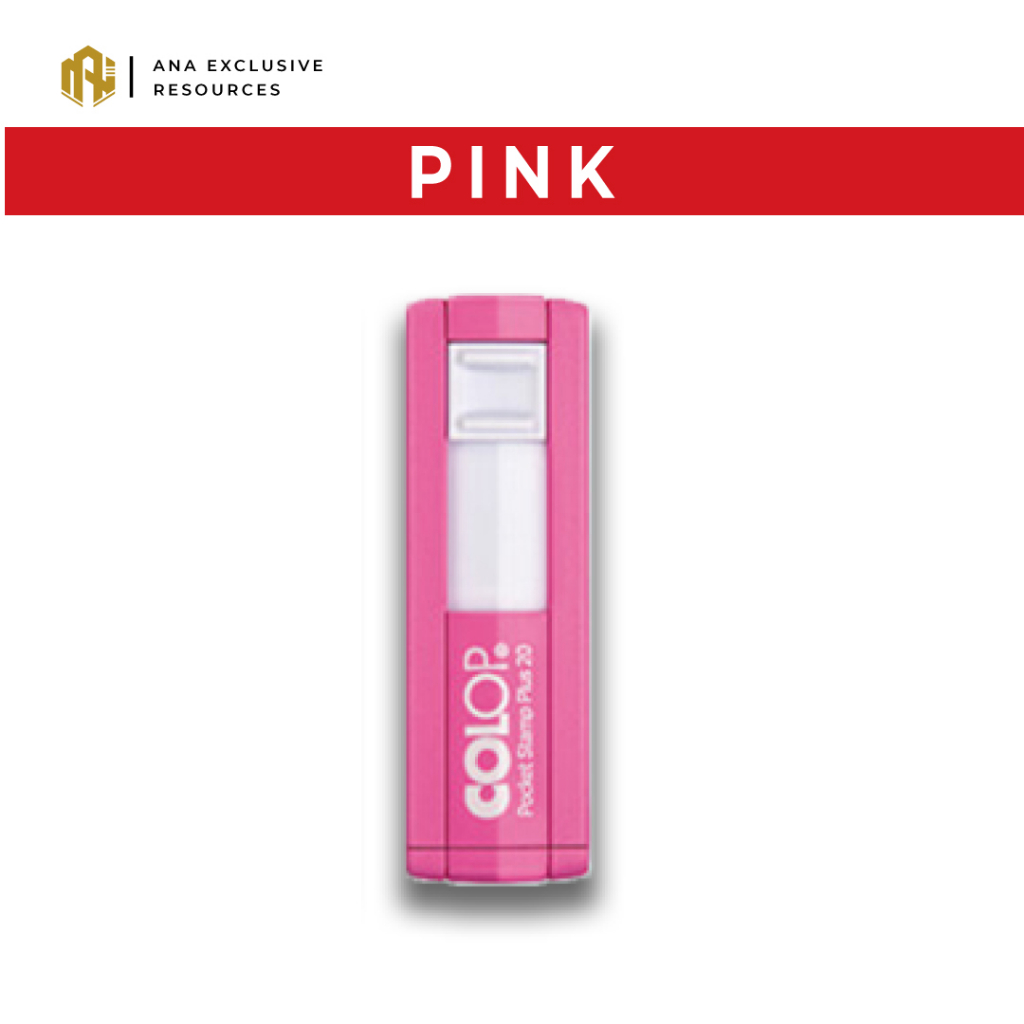 Rubber Stamp COLOP Pocket Stamp Self-Inking Plus 30 *SAME DAY DELIVERY* (READY STOCK) | Shopee ...