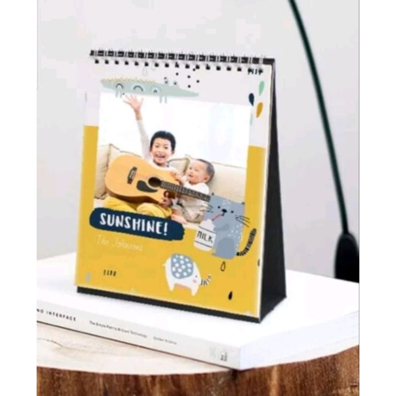 Photobook Malaysia 2024 Personalised Desk Calendar 6 X 8 Portrait