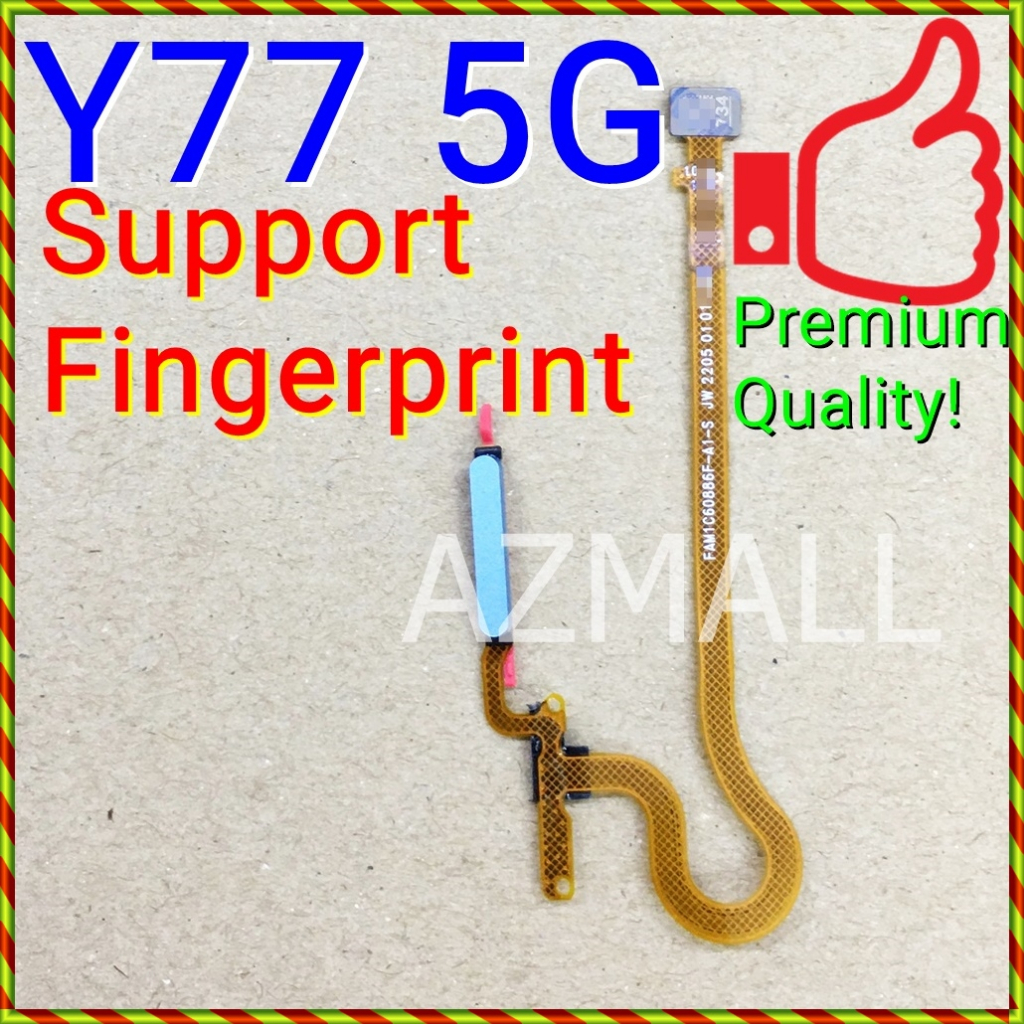 (2 Colors) NEW ORI Fingerprint Sensor On /Off Power Button Switch Flex ...