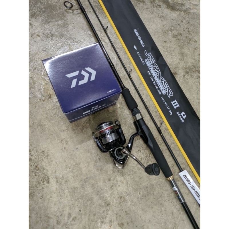 Kombo Reel Daiwa + Awashima Rod | Shopee Malaysia
