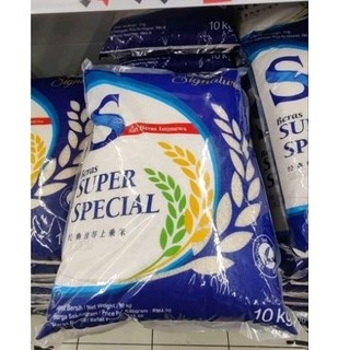 1kg: Beras TWR (import) Faiza Emas, Cap Rambutan, Jati, Cap Kapal Layar ...