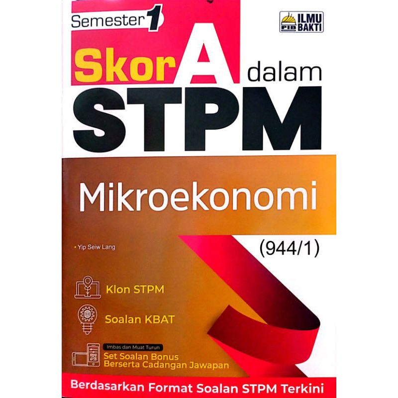 [mbl]• Pib Kertas Model Skor A Dalam Stpm Semester 1 2023 Shopee