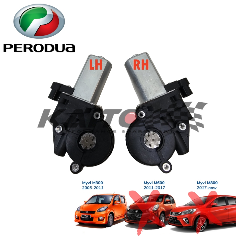 FRONT POWER WINDOW MOTOR RH LH # PERODUA MYVI 1.0 1.3 2005-2010",ALZA ...