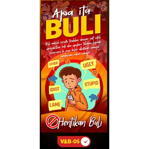 Set POSTER INFOGRAFIK CEGAH VANDALISME DAN BULI di Sekolah 6 Items ...