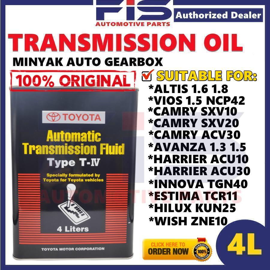 FIS Original Toyota ATF Oil Automatic Transmission Fluid Type T-IV T4 ...