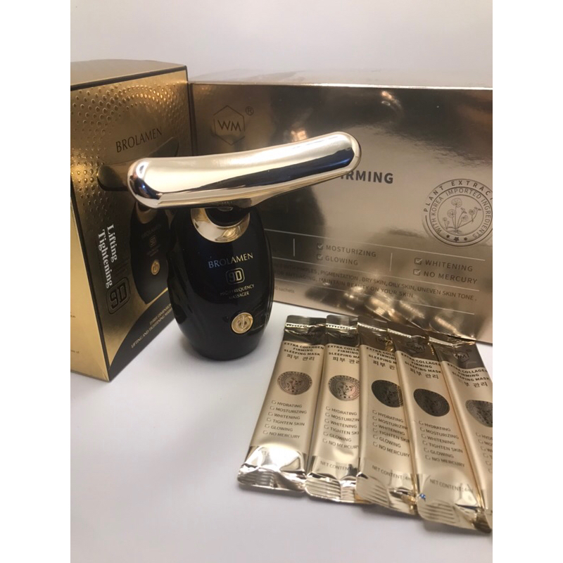 WM Sleeping Mask Set Massage face Machine | Shopee Malaysia